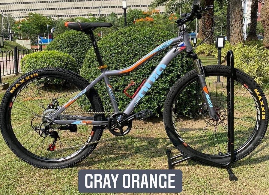 MTB AVIA VICTORIA LADIES 26ER 1x8 ALLOY FRAME MECHANICAL DISC BRAKE ...