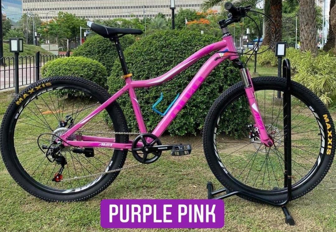 MTB AVIA VICTORIA LADIES 26ER 1x8 ALLOY FRAME MECHANICAL DISC BRAKE ...