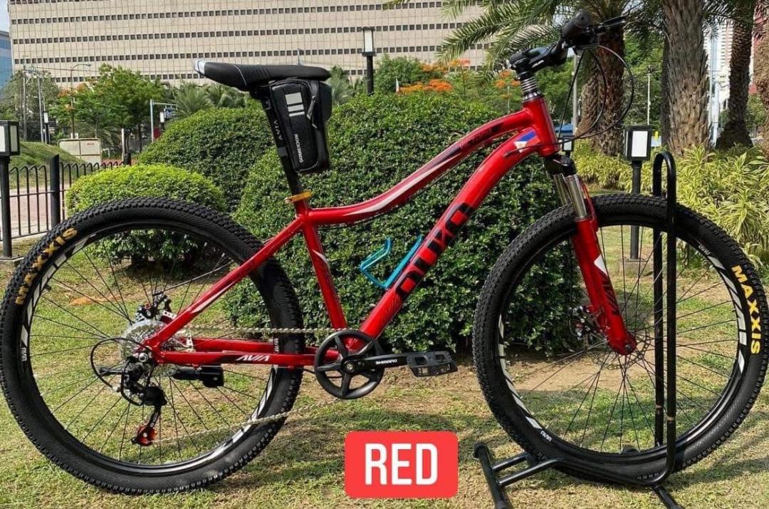 MTB AVIA VICTORIA LADIES 26ER 1x8 ALLOY FRAME MECHANICAL DISC BRAKE ...