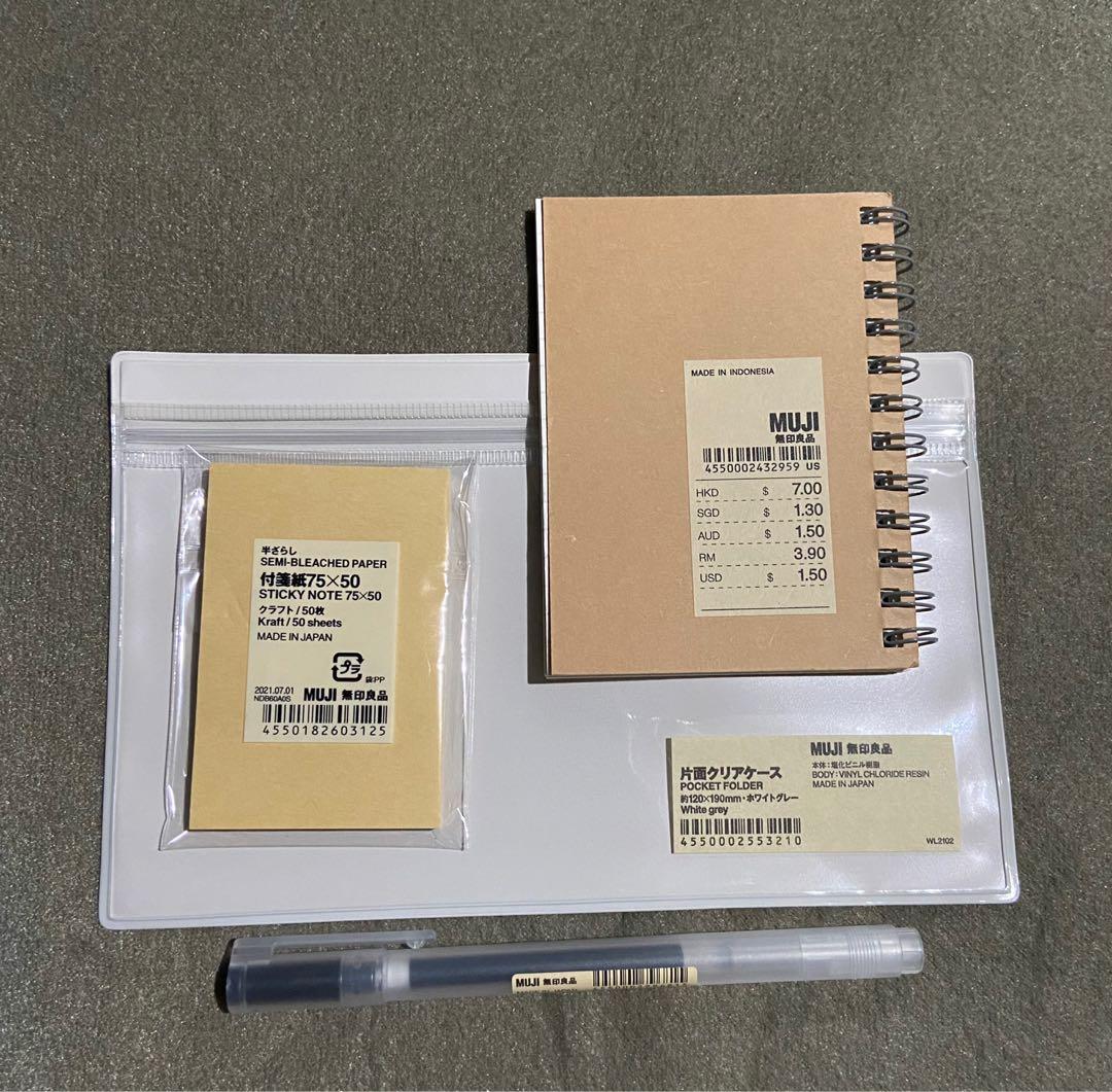 Muji stationery set, Hobbies & Toys, Stationary & Craft, Stationery ...