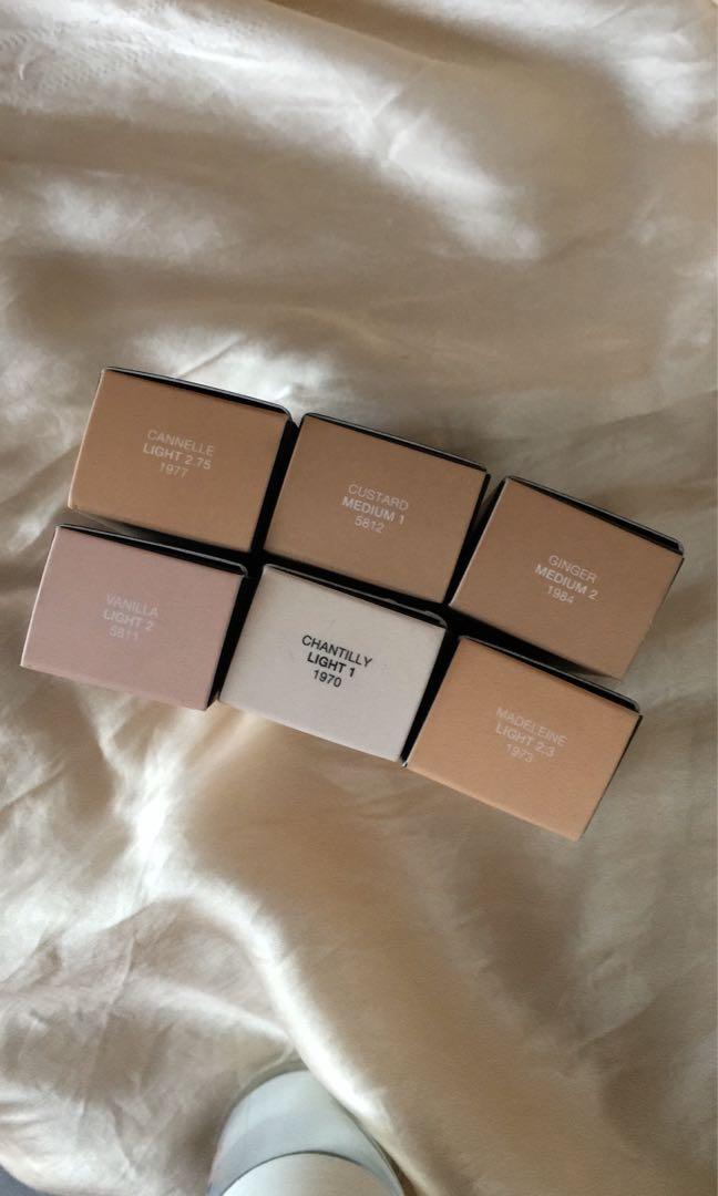 NARS Mini Radiant Creamy Concealer 1.4ml (Custard, Canelle, Vanilla ...