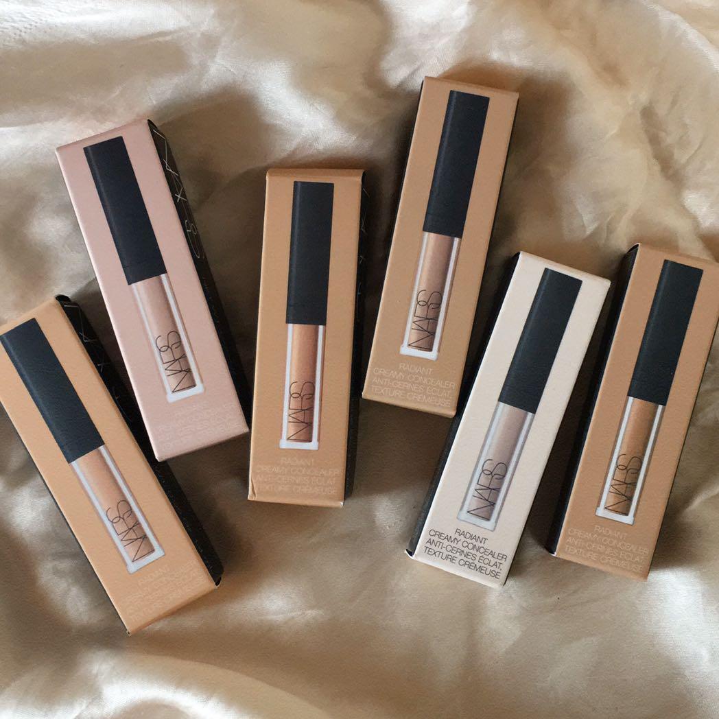 NARS Mini Radiant Creamy Concealer 1.4ml (Custard, Canelle, Vanilla ...