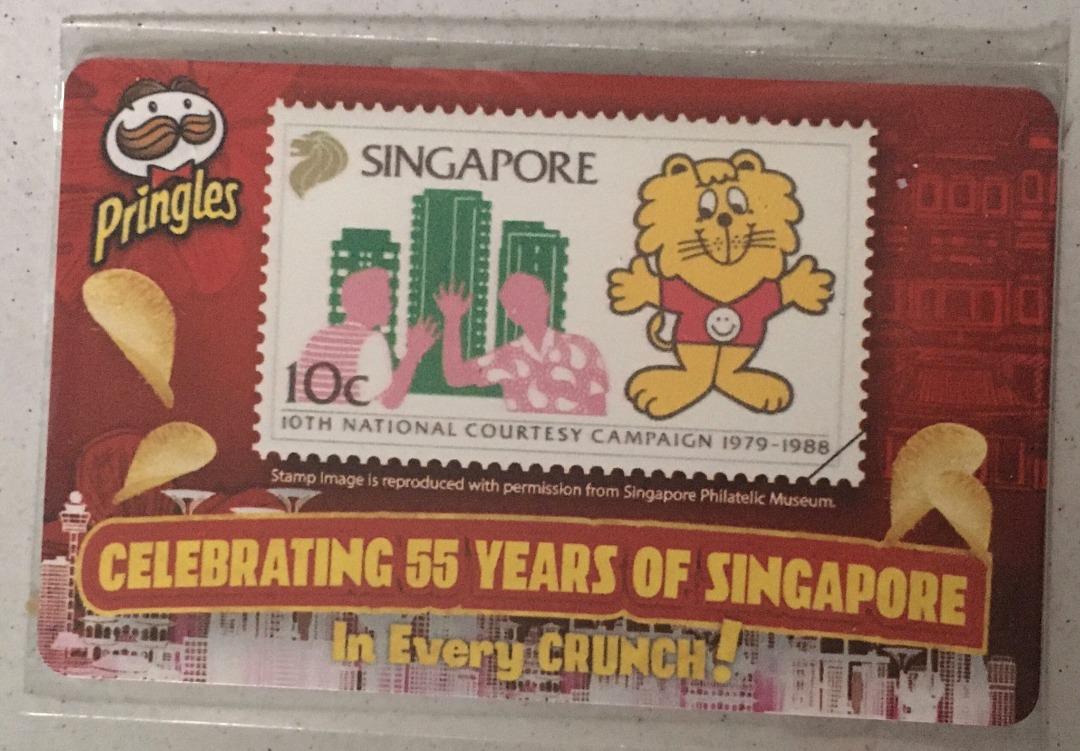 National Courtesy Campaign stamp Ezlink card 10th edition design ...