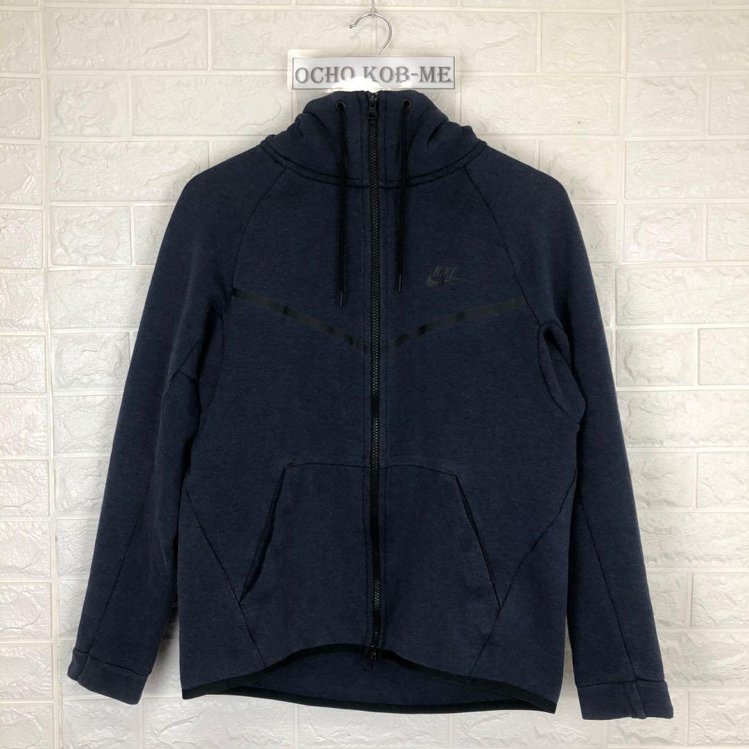 NAVY BLUE NIKE TECH FLEECE, Men's Fashion, Coats, Jackets and Outerwear ...