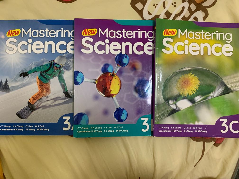 New mastering science 3A,3B,3C, 興趣及遊戲, 書本 & 文具, 教科書 - Carousell
