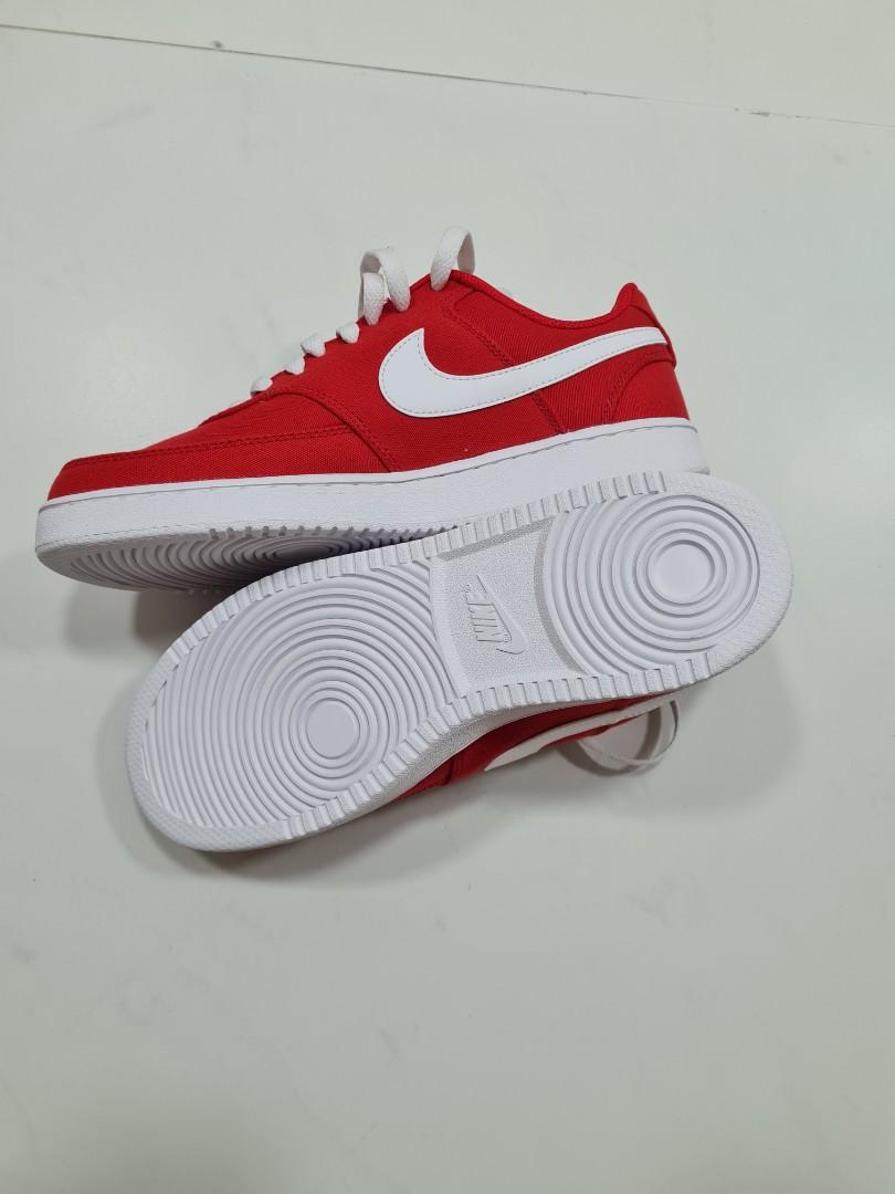 Nike Court Vision Low - University Red, Men's Fashion, Footwear ...