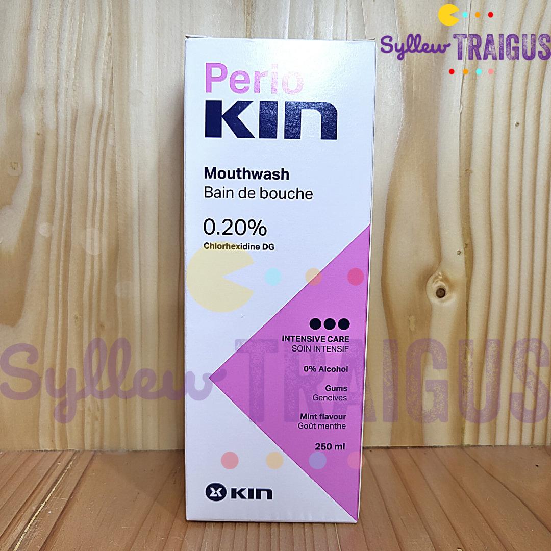 Obat Kumur Periokin KIN Gums Gencives Mouthwash 0.2% Chlorhexidine ...