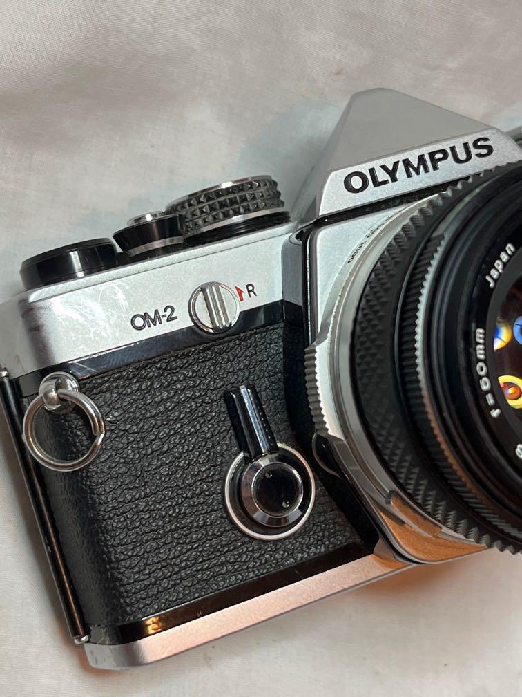 OLYMPUS OM2 & Lens, Photography, Cameras on Carousell