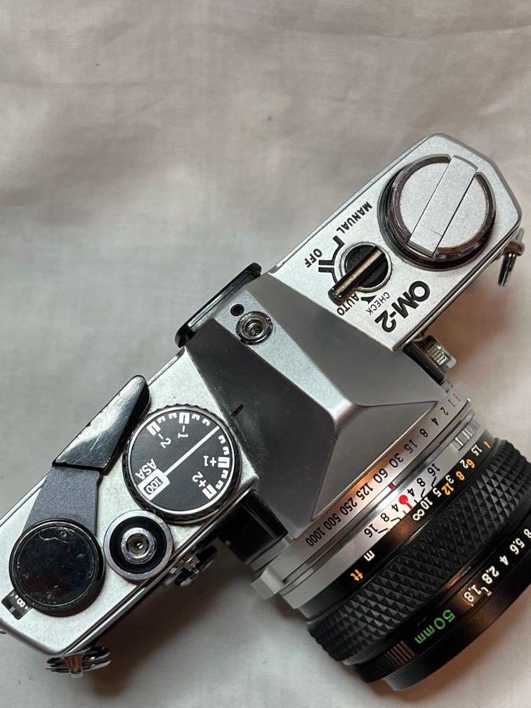 OLYMPUS OM2 & Lens, Photography, Cameras on Carousell