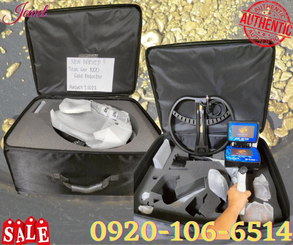 ON HAND AND SALE TITAN GER-1000 DETECTOR FROM GERMANY GOLD DETECTOR ...