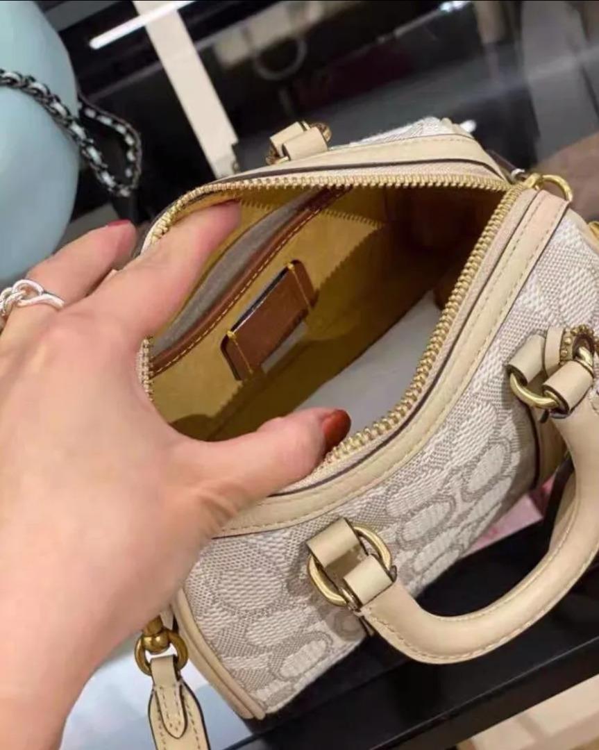 Original C.o.a.c.h Ruby Satchel 25 In Signature Textile Jacquard CA117 ...