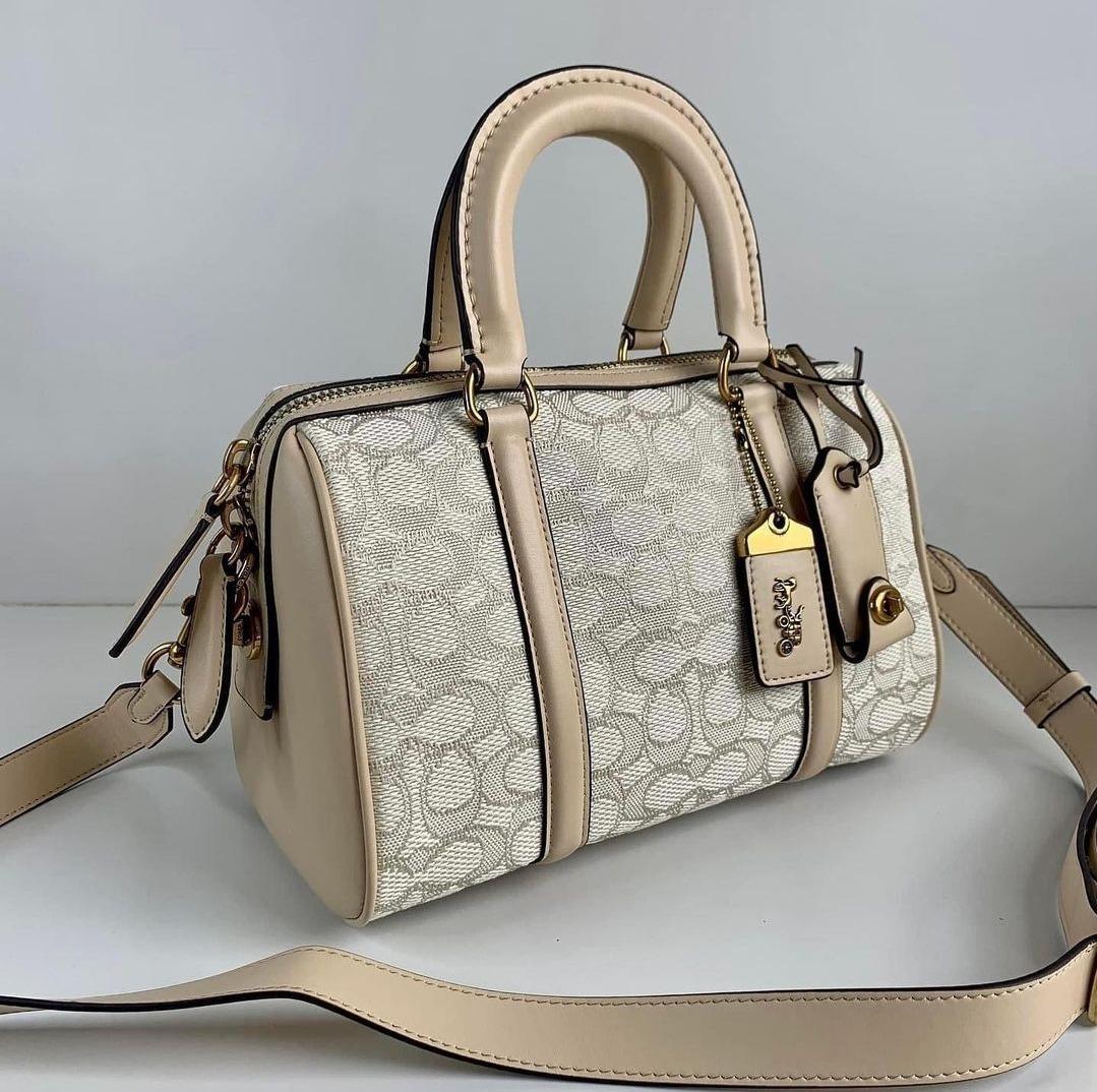 Original C.o.a.c.h Ruby Satchel 25 In Signature Textile Jacquard CA117 ...