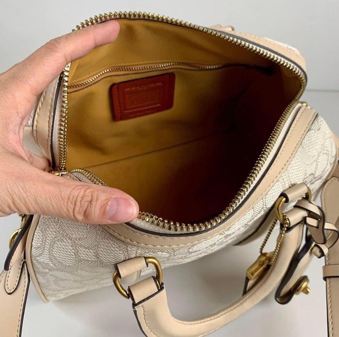 Original C.o.a.c.h Ruby Satchel 25 In Signature Textile Jacquard CA117 ...