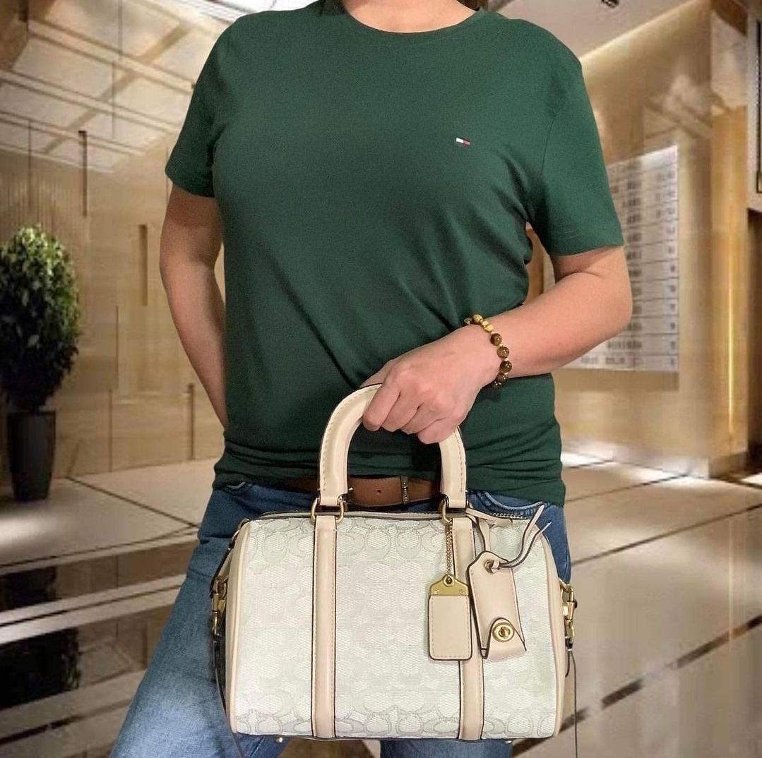 Original C.o.a.c.h Ruby Satchel 25 In Signature Textile Jacquard CA117 ...