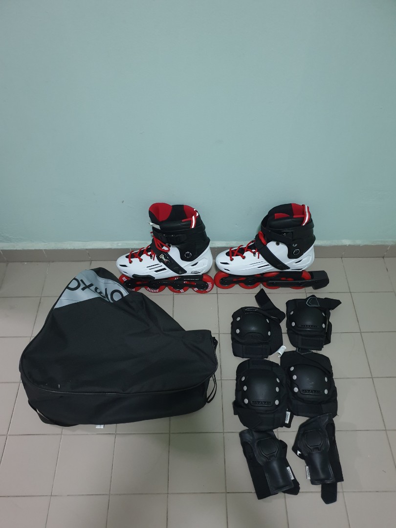 Oxelo rollerblade bundle set, Sports Equipment, Other Sports Equipment ...