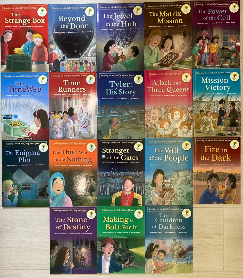 【英文寫作老師推薦、一套18本】Oxford Reading Tree 牛津閱讀樹: Time Chronicles Series (18 ...