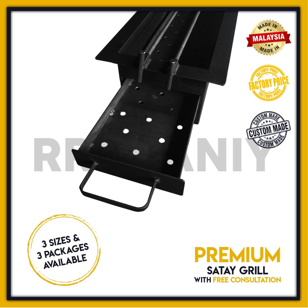 Pembakar Satay Dapur Satay Pemanggang Satay With Two Bar 1.5mm to 3mm ...