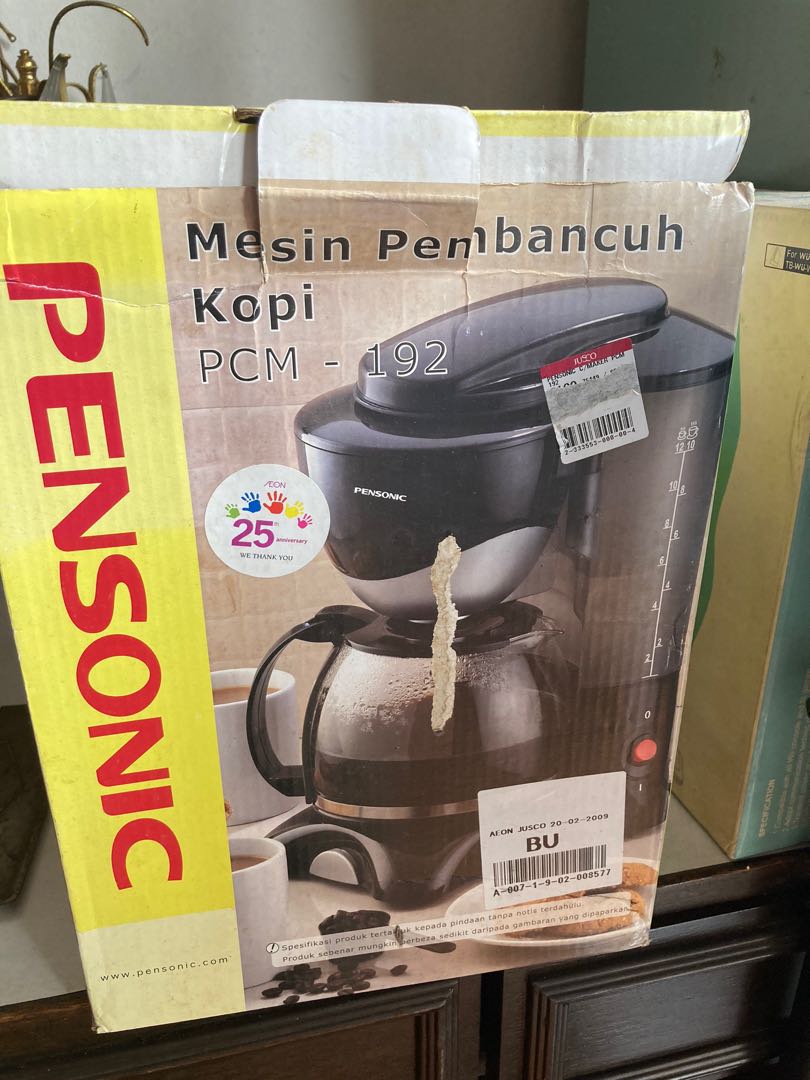 Pensonic Coffee Maker, Furniture & Home Living, Kitchenware & Tableware ...