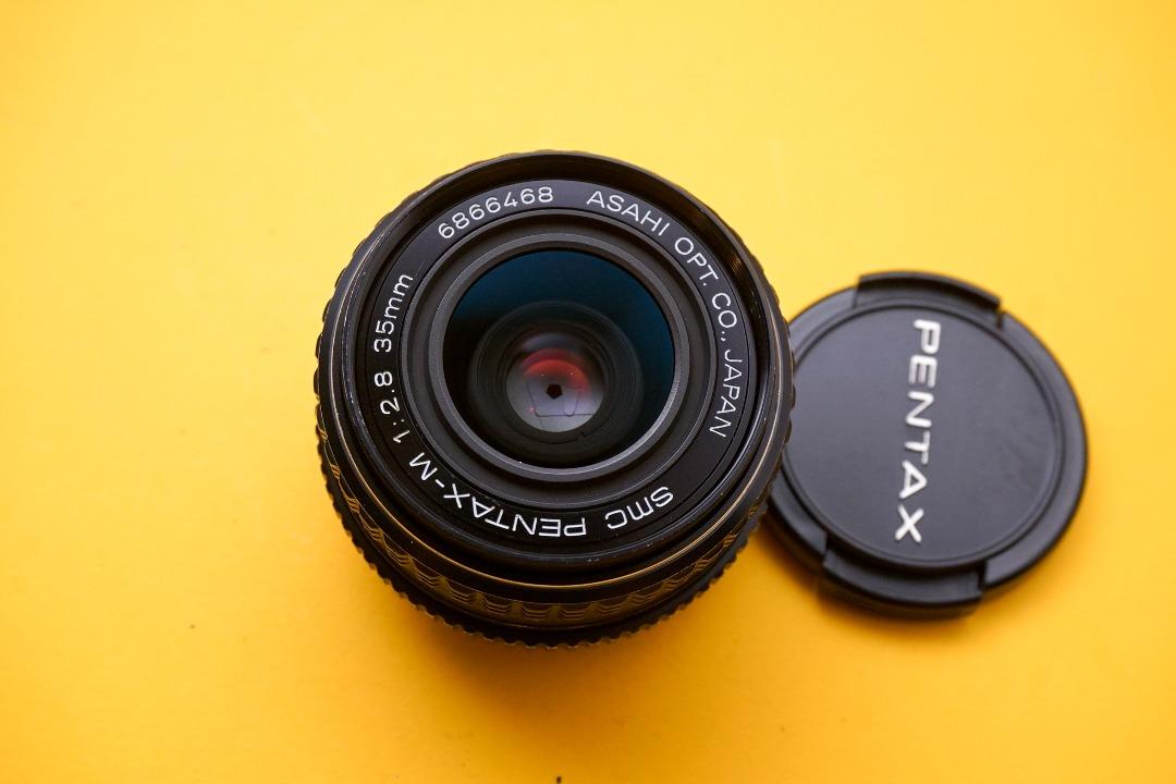 Pentax 35mm f2.8 SMC Pentax-M PK mount manual focus lens, Photography ...