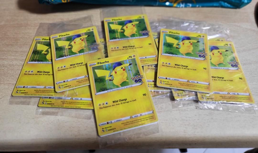 Pikachu Pokemon GO Promo Card, Hobbies & Toys, Toys & Games on Carousell