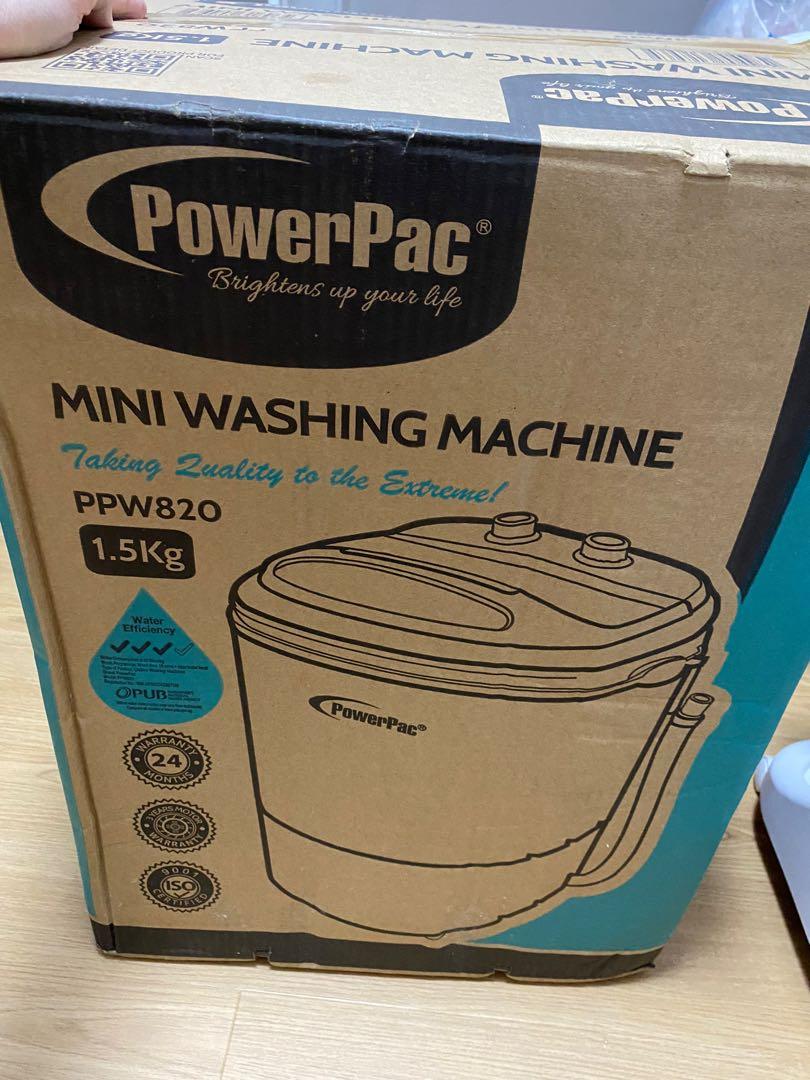 Powerpac mini washing machine, TV & Home Appliances, Washing Machines ...