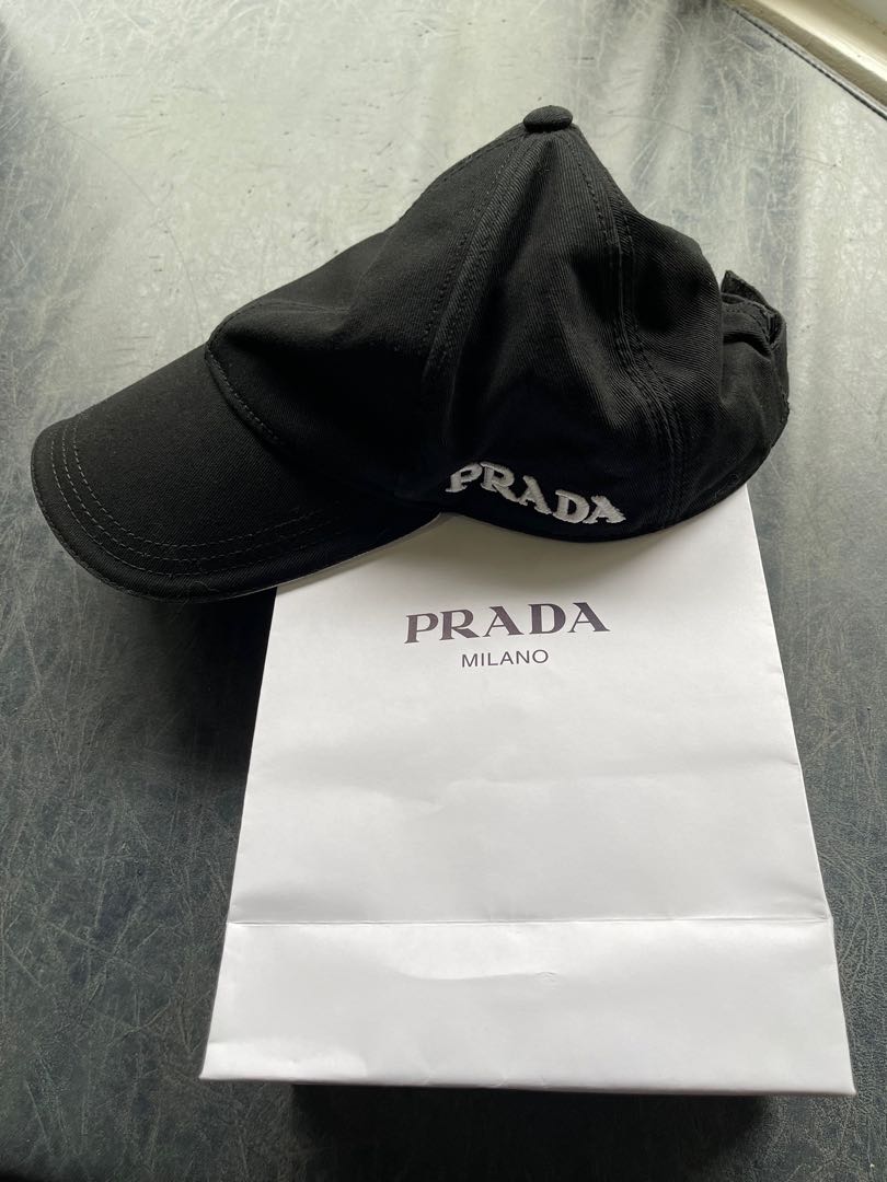 PRADA CAP, Luxury, Accessories on Carousell