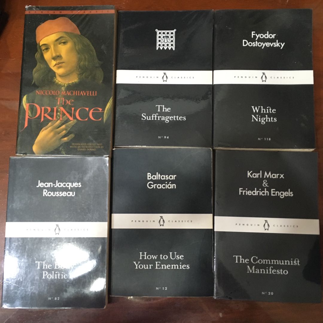 preloved penguin classics/philosophy books, Hobbies & Toys, Books ...