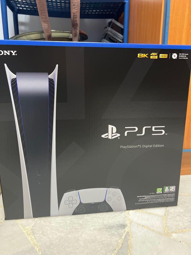 PS5 digital edition, Video Gaming, Video Game Consoles, PlayStation on ...