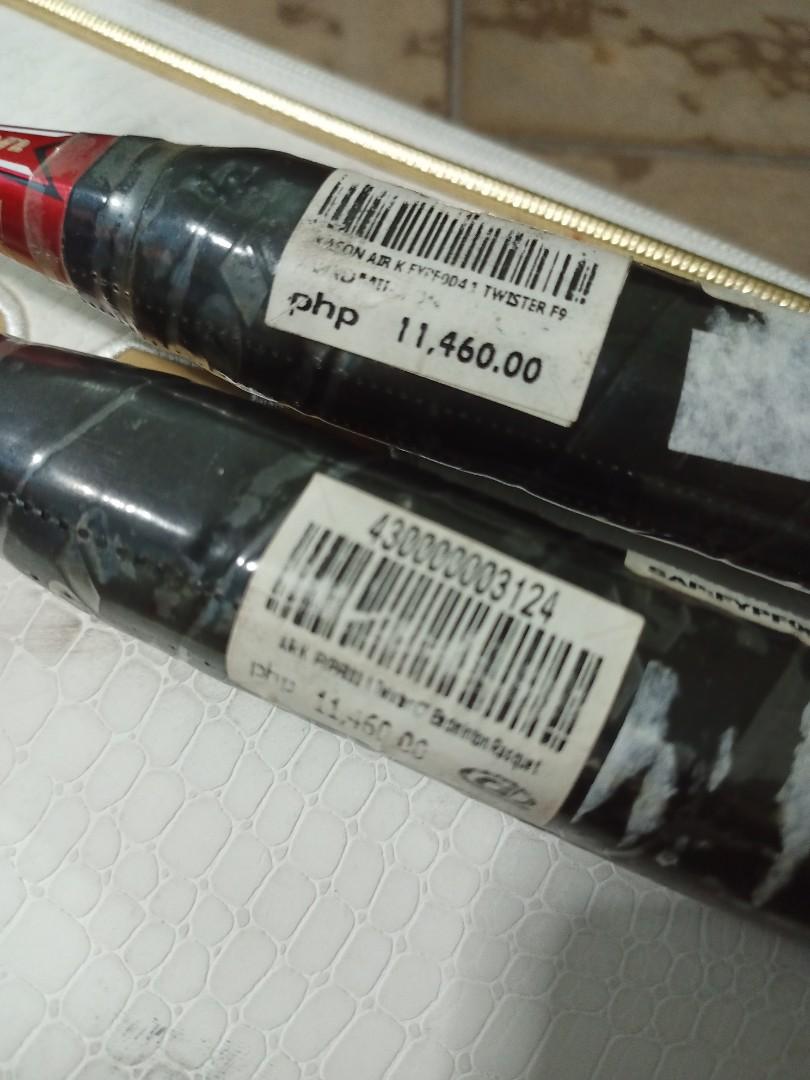 Rare collectible Kason Twister C7 and F9 badminton rackets, Sports ...