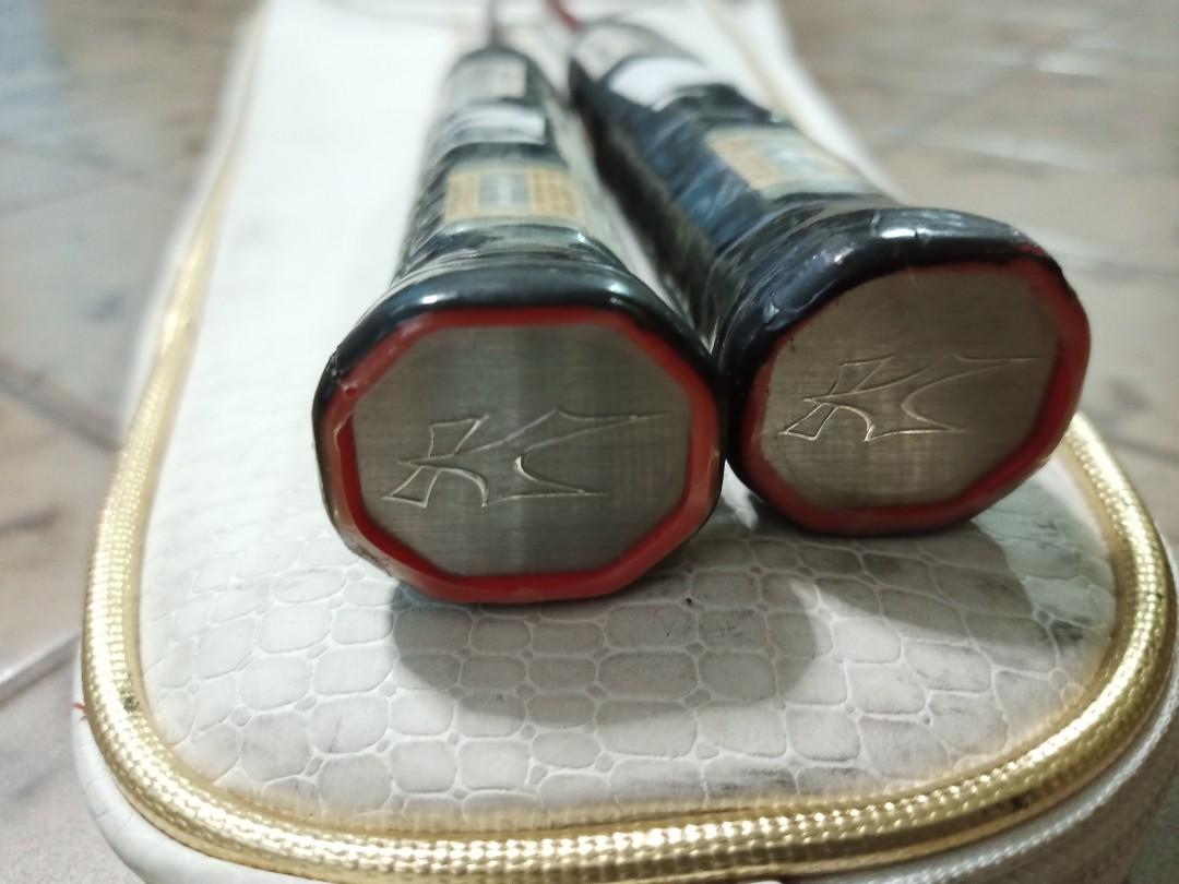 Rare collectible Kason Twister C7 and F9 badminton rackets, Sports ...