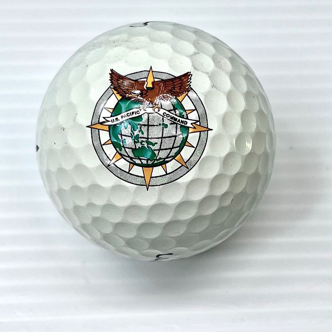 Rare US Pacific Command / USPACOM Logo Golf Ball, Titleist ProV1 ...