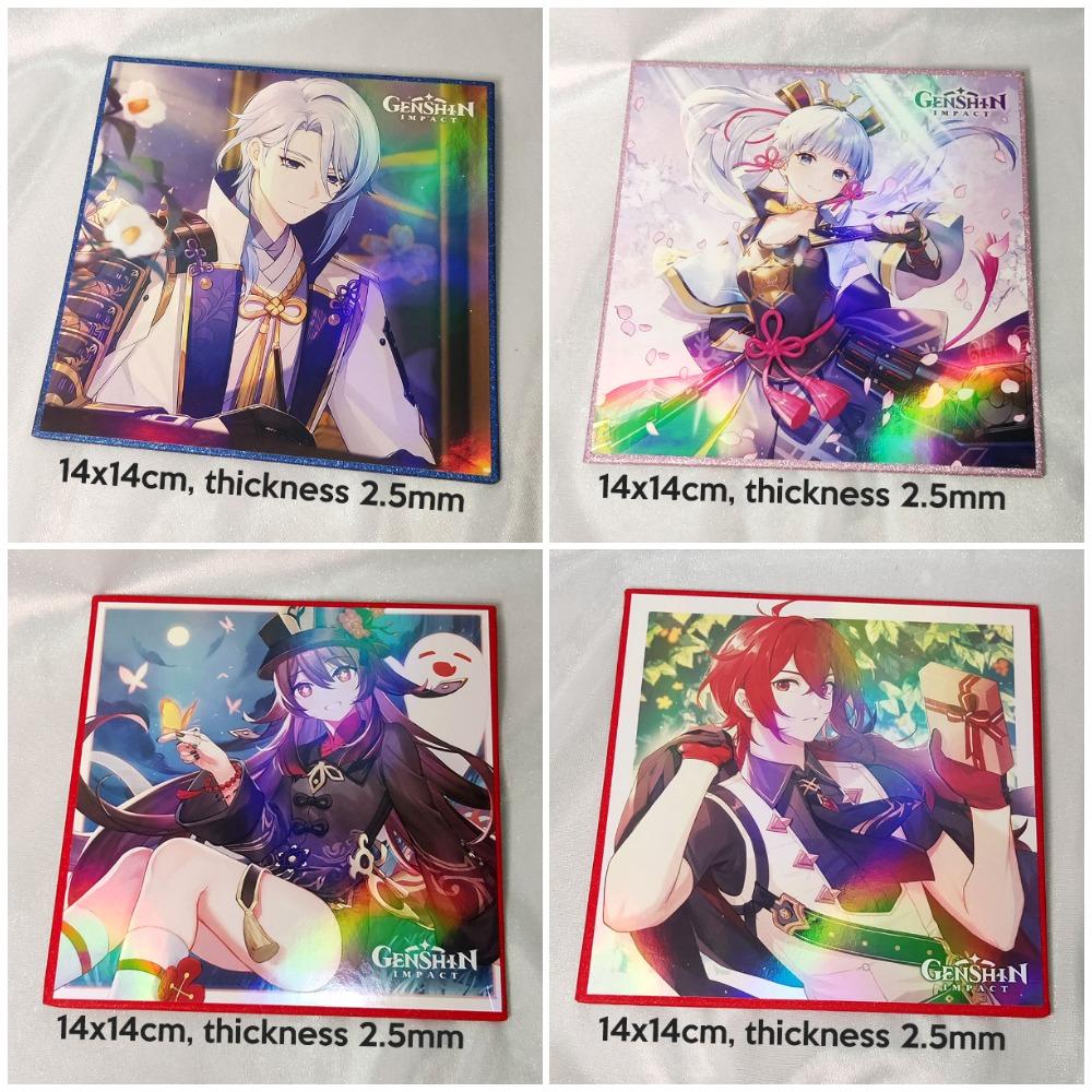 [READYSTOCKS] Genshin Impact Print Japanese Shishiki Laminated Genshin ...