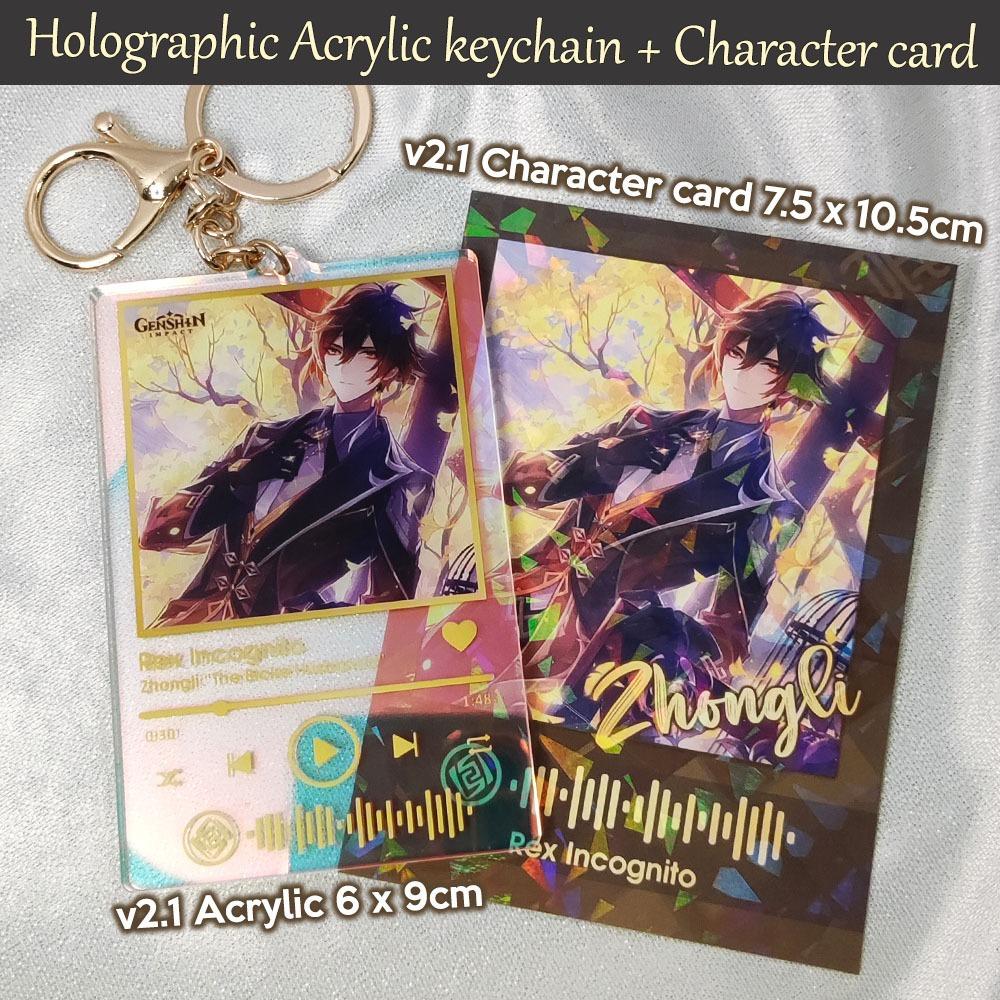 [READYSTOCKS] Genshin Impact Zhongli Merch Set Genshin Gift Set Zhongli ...