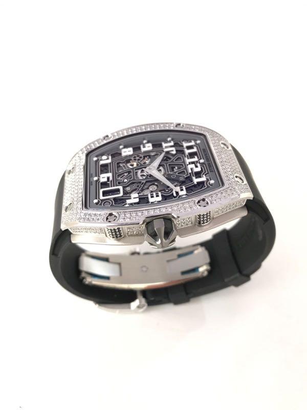 Richard Mille Rm 67-01 diamonds white gold, Luxury, Watches on Carousell