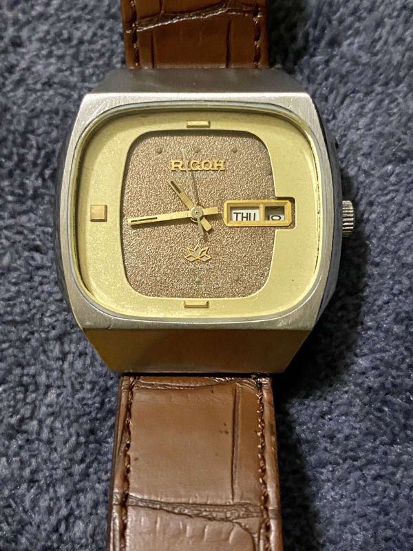 Vintage Ricoh Crystal Automatic Watch, Men's Fashion, Watches ...