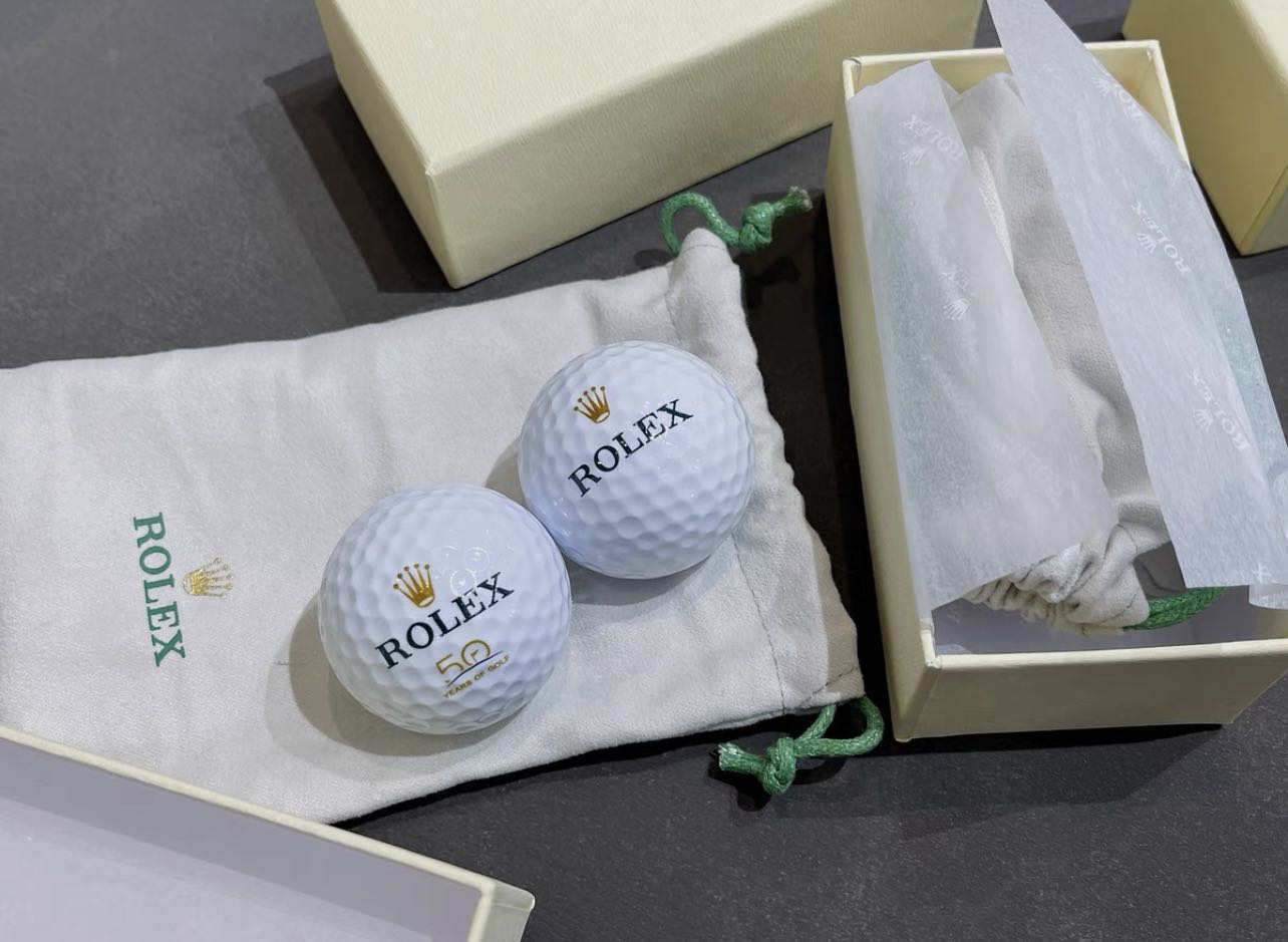 Rolex 50th anniversary VIP gift limited edition Rolex golf set, Luxury ...