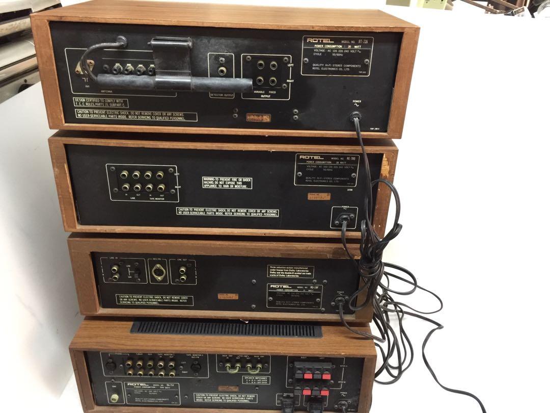 Rotel hifi system, Audio, Soundbars, Speakers & Amplifiers on Carousell