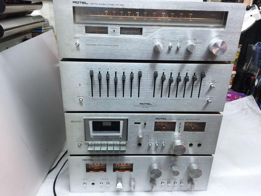 Rotel hifi system, Audio, Soundbars, Speakers & Amplifiers on Carousell
