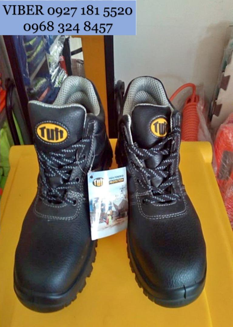 safety shoes tuff shoes, Men's Fashion, Footwear, Boots on Carousell