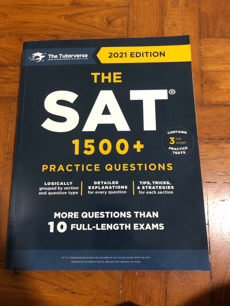 SAT 1500 + PRACTICE QUESTIONS, Hobbies & Toys, Books & Magazines ...