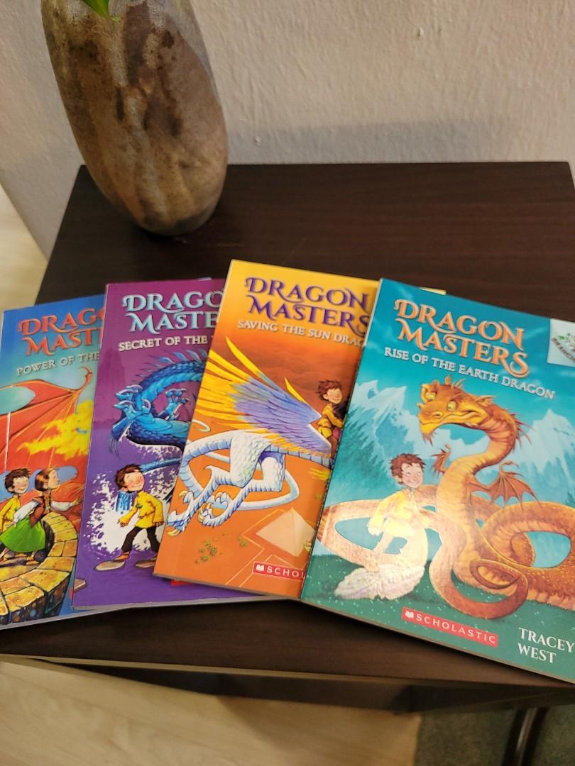 Set of 4 Dragon Masters Books, Hobbies & Toys, Books & Magazines ...