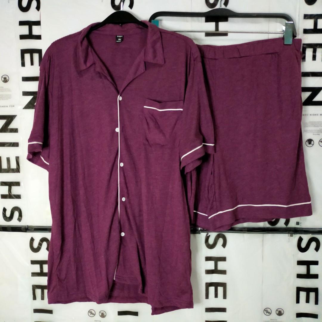 SALEEE! SHEIN Men Coords / Terno sleepwear set Large, Men's Fashion ...