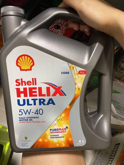 Shell helix ultra 5w-40 engine oil, Car Accessories, Accessories on ...