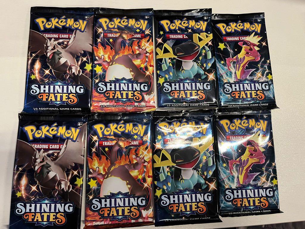 Shining Fates Pack Art Set Pokemon TCG Charizard Pikachu Lost Abyss ...