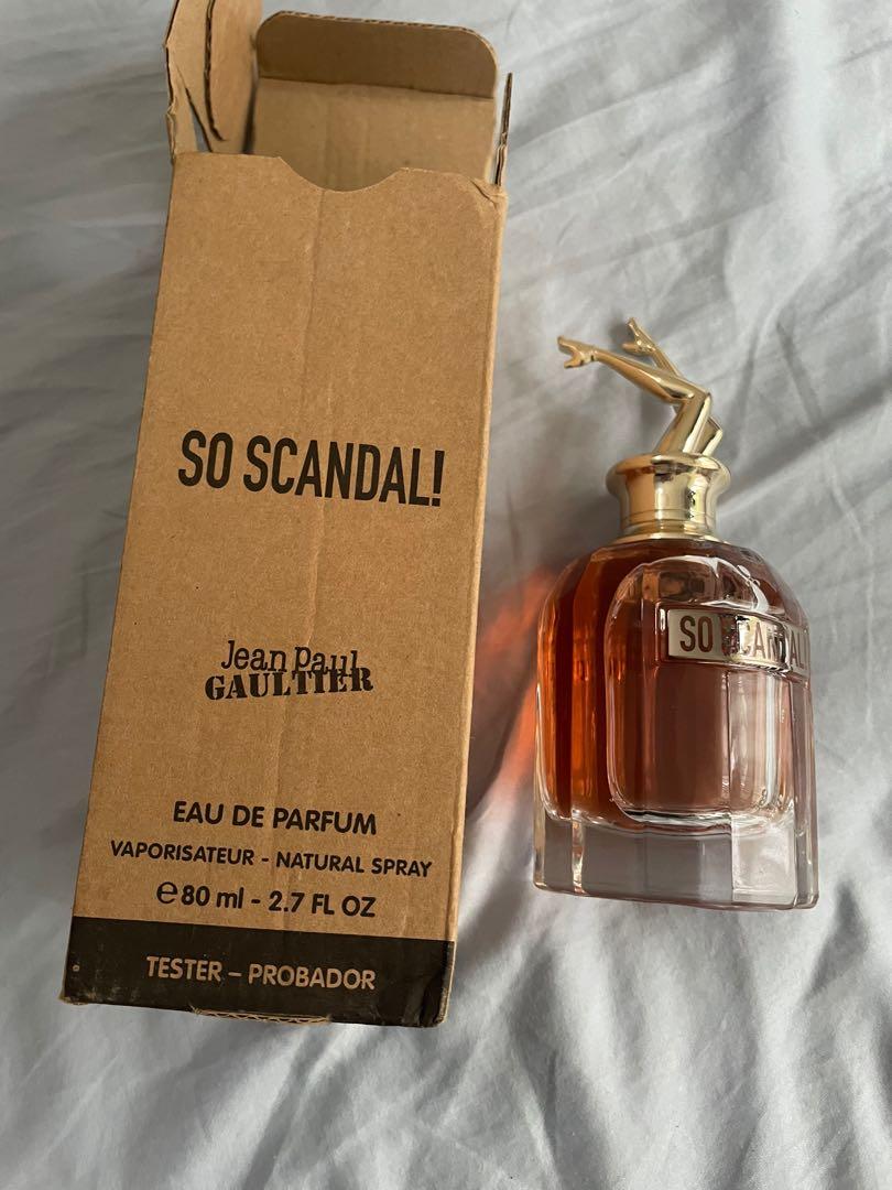 SO SCANDAL EDP 80ml TESTER PERFUME, Beauty & Personal Care, Fragrance ...