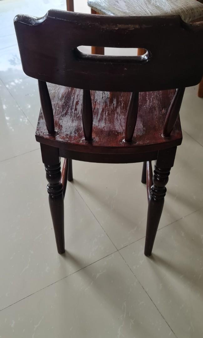 Solid narra chair, Furniture & Home Living, Office Furniture & Fixtures ...