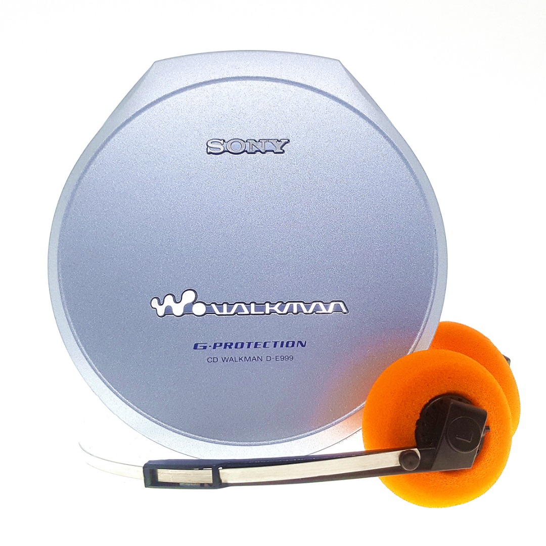 Sony Discman/Walkman D-E999 Ultra Slim Portable CD Player in mint ...