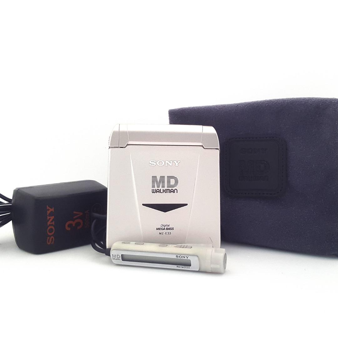 SONY MD Walkman MZ-E33 Portable MD/MiniDisc Player In Mint Condition ...