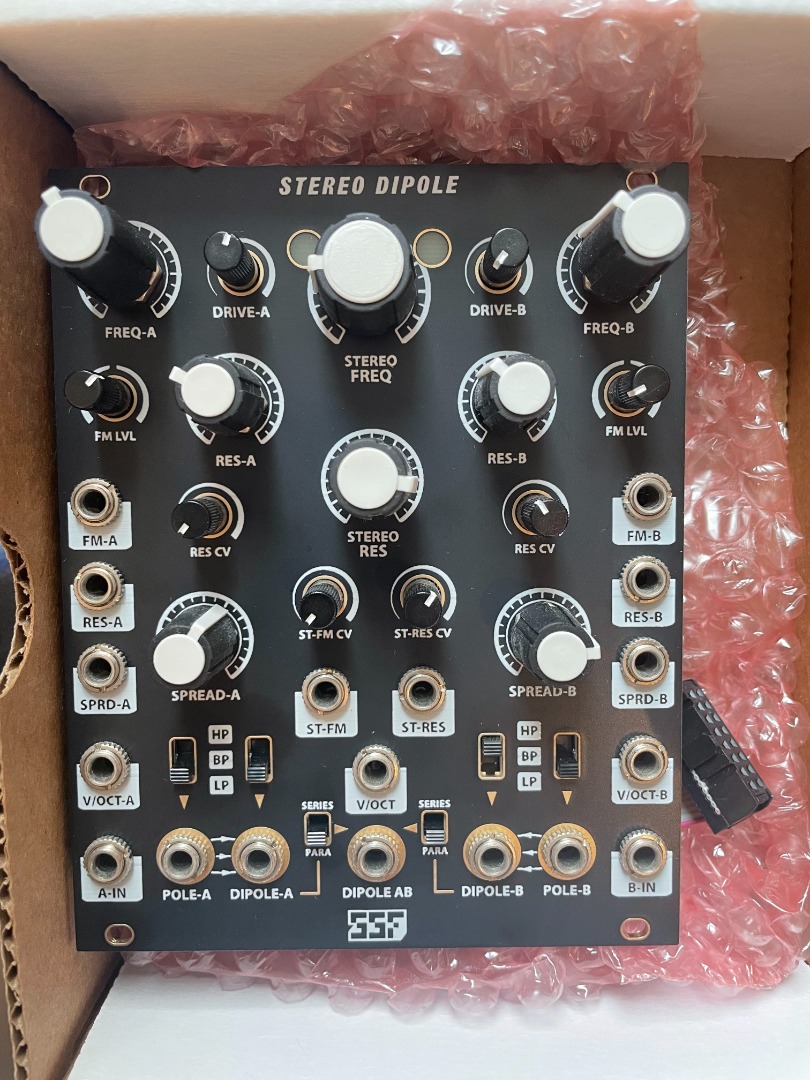 SSF Stereo Dipole Filter Eurorack module, Hobbies & Toys, Music & Media, Musical Instruments on ...