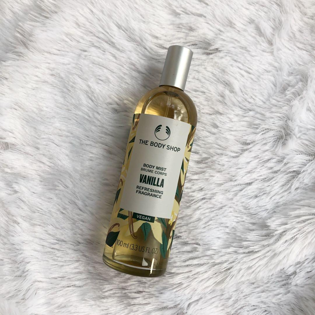 The Body Shop Vanilla Body Mist, Kesehatan & Kecantikan, Parfum, Kuku ...